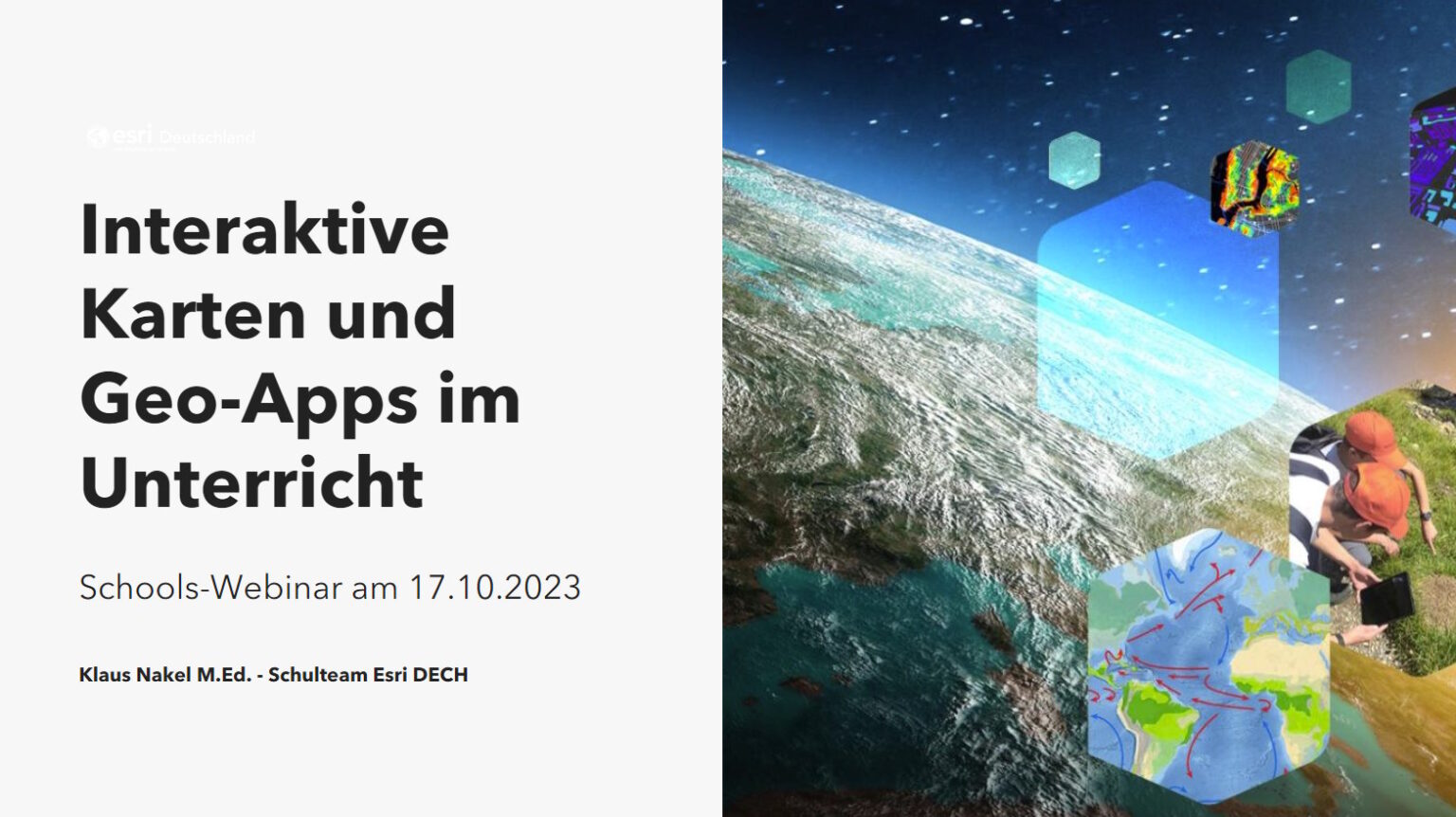 Geo-Apps und interaktive Karten im Unterricht